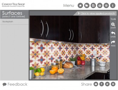 kitchen backsplash - Cement Tile Shop Blog