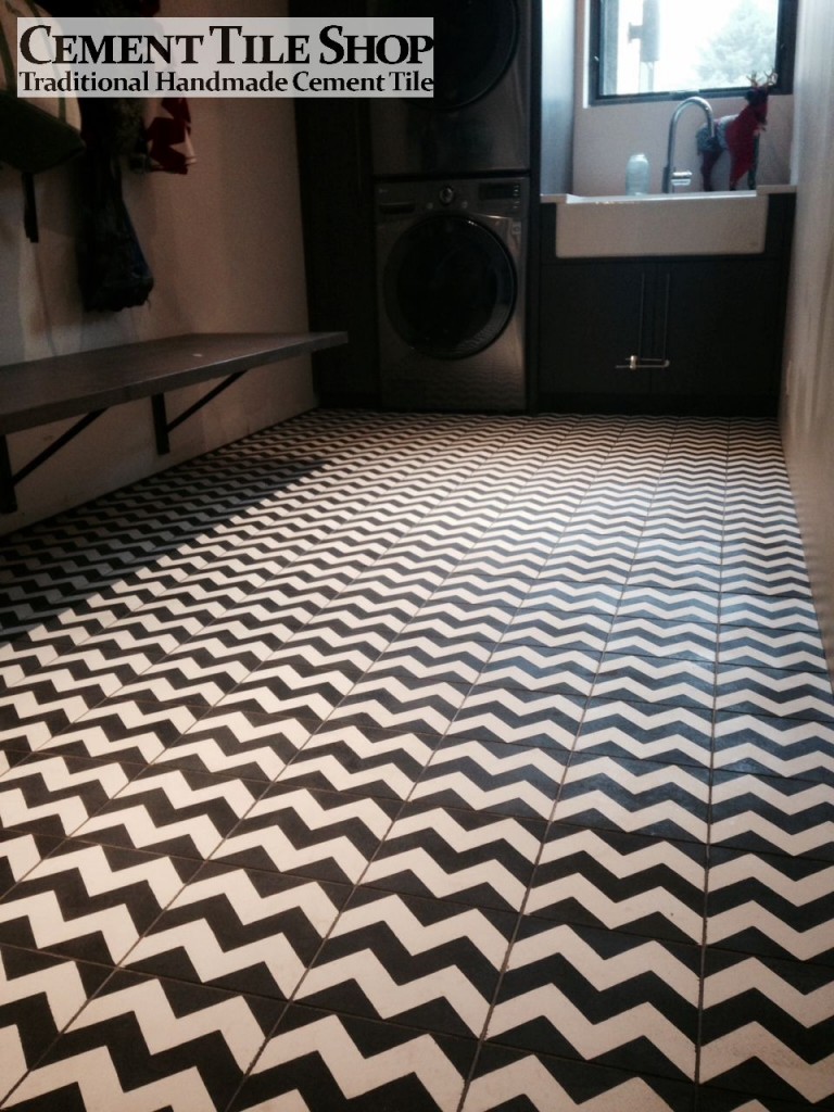 chevron pattern - Cement Tile Shop Blog
