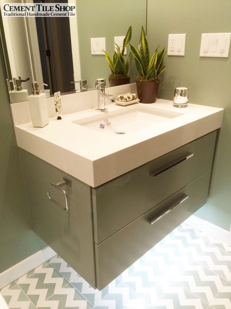 chevron pattern - Cement Tile Shop Blog